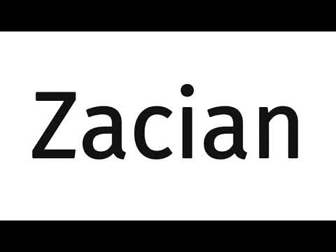 How to pronounce Zacian?(SORT OF CORRRECTLY...)