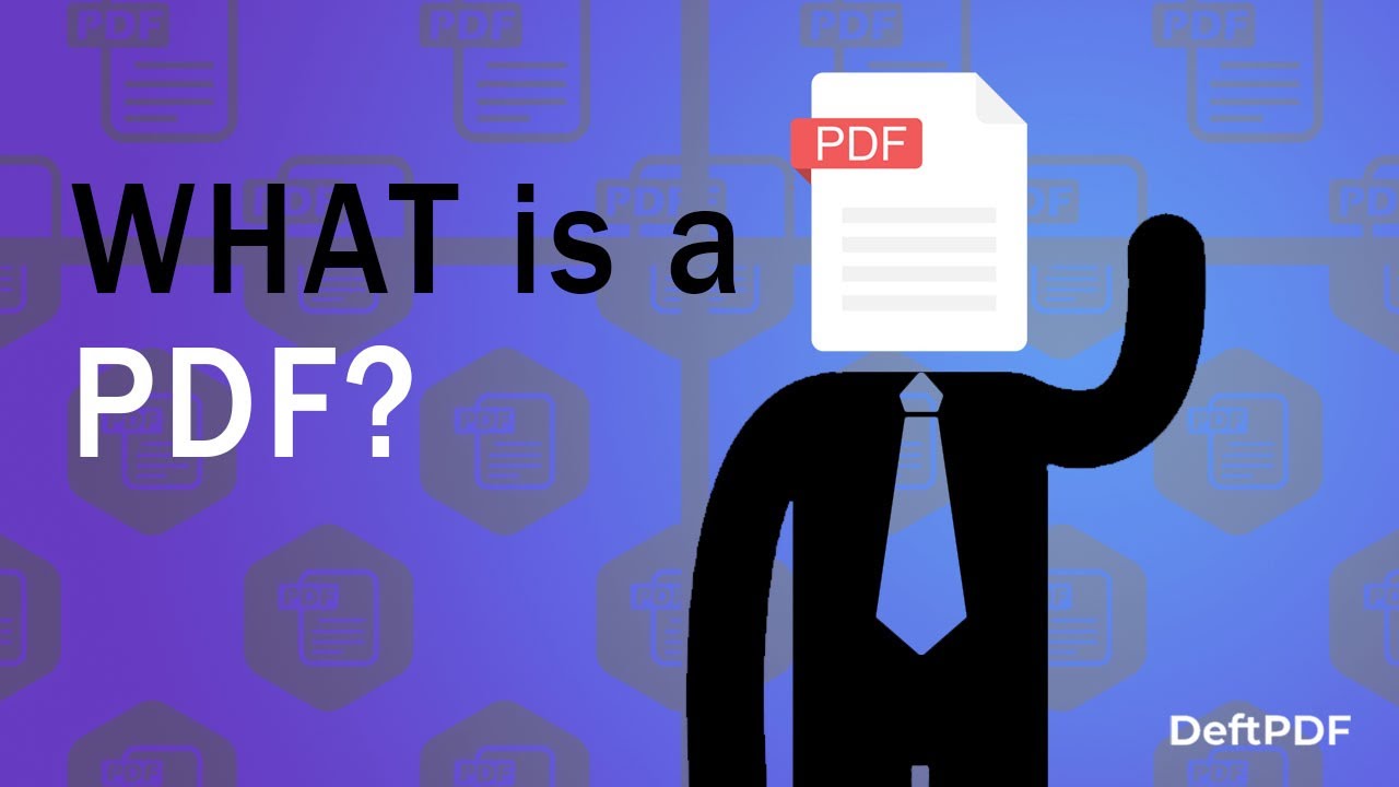 What is PDF? - an Infogrpahic Video about PDF History