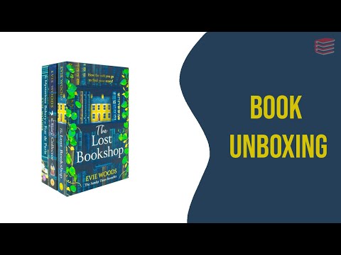 The Mysterious Bakery on Rue de Paris, Story Collector & Lost Bookshop by Evie Woods - Book Unboxing