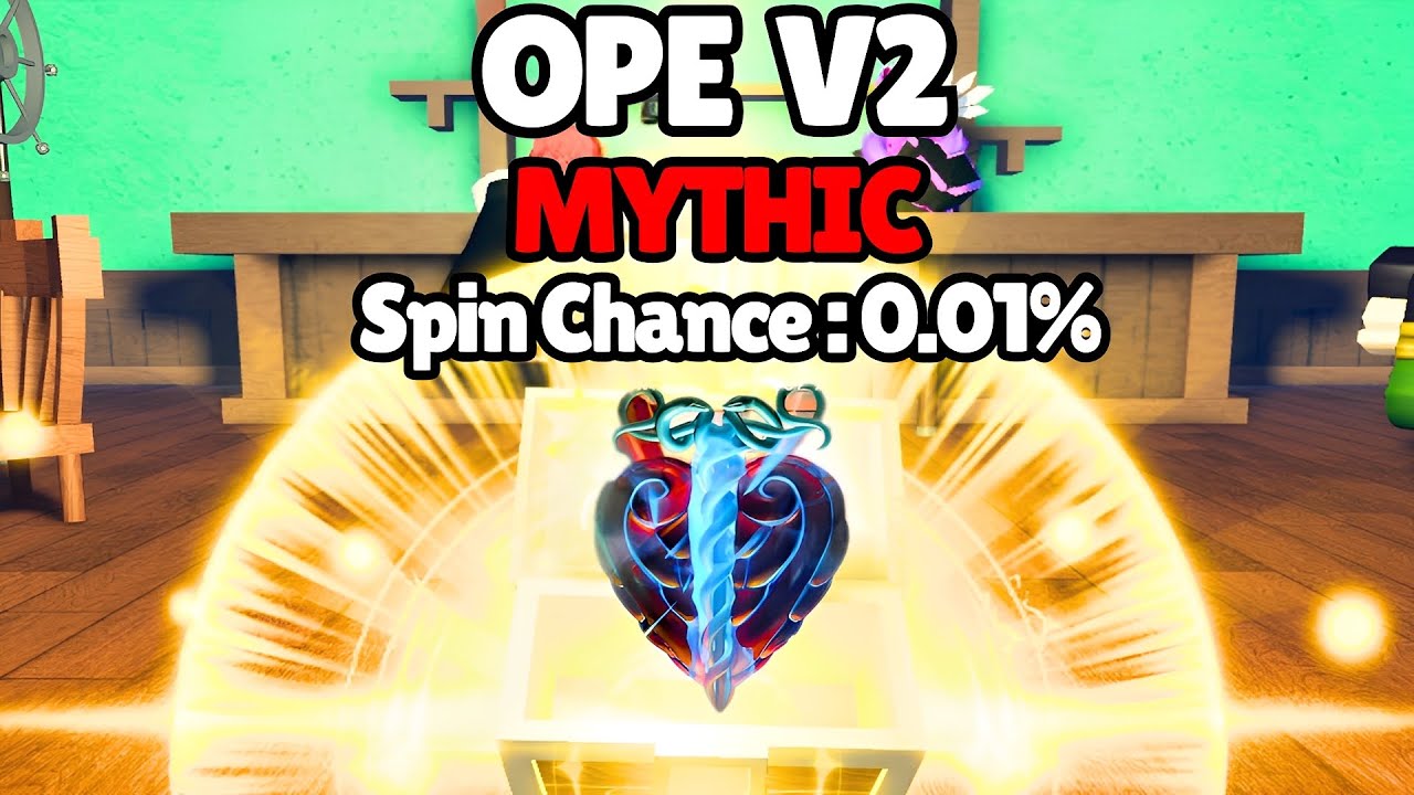 Spinning for the *NEW * OPE V2 Fruit in Fruit Battlegrounds...(Roblox)