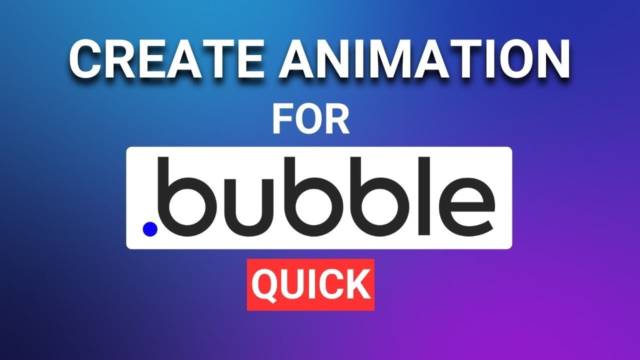 Quickly create custom animations for your apps with AI - Showcase - Bubble Forum