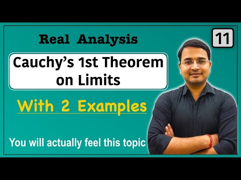 Cauchy's First theorem on Limits Video Lecture - Mathematics for Competitive Exams