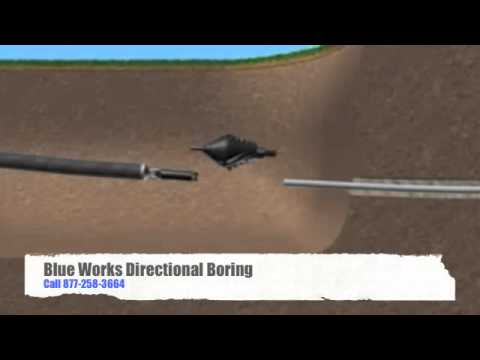 Directional Boring - Call Blueworks at 877-258-3664