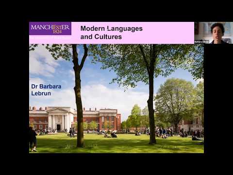 Main Modern Foreign Languages Talk – University of Manchester Modern ...