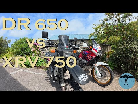 Comparing Suzuki DR650 SE and Honda XRV 750 Africa Twin