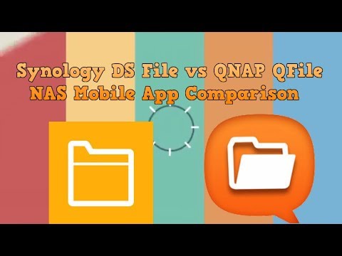 Synology DS File vs QNAP QFile for NAS Mobile App Comparison