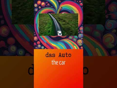 Das Auto-The Car #deutsch #germany #lernedeutsch #english #learningenglish #almanca #motivation