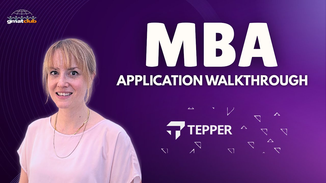 How to Fill out CMU Tepper 2025 MBA Application