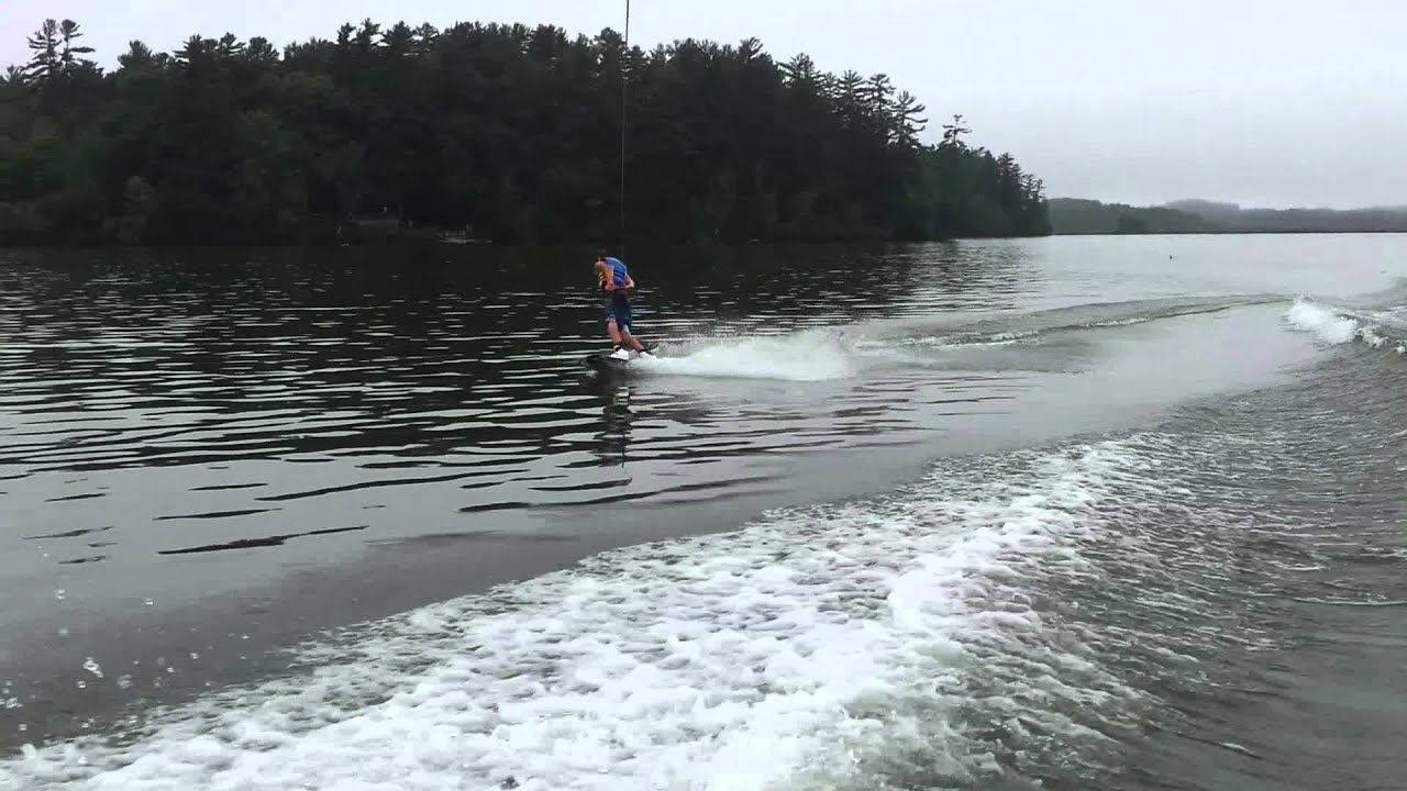 Max boarding at Manitou