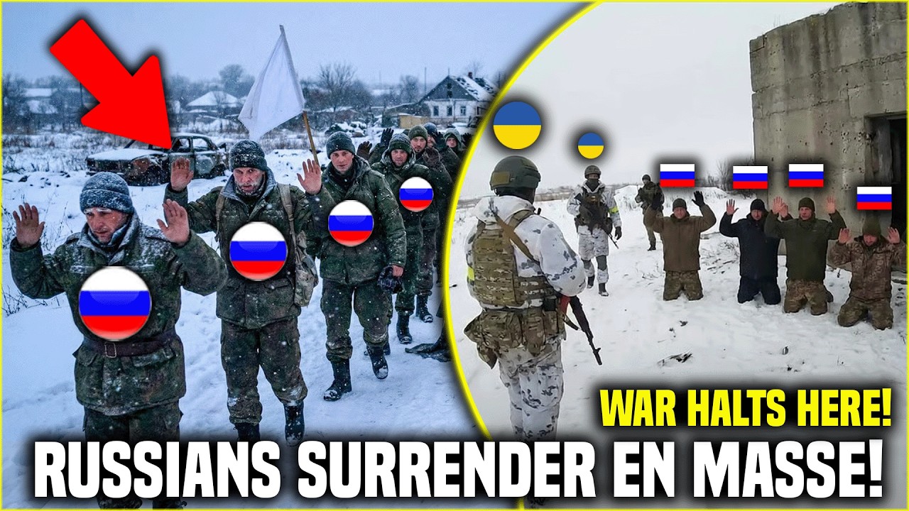 Abandoned in the Freezing Cold! Mass Surrenders Erupt After Russian Troops Are Left Behind