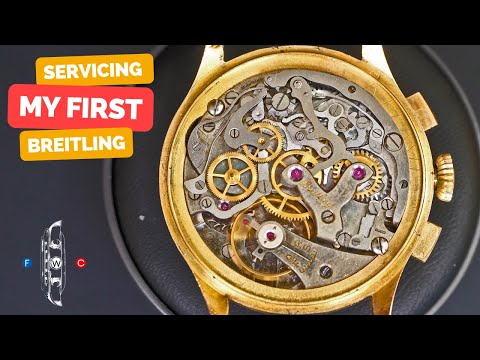 Servicing my First Breitling Vintage Chronograph !!!