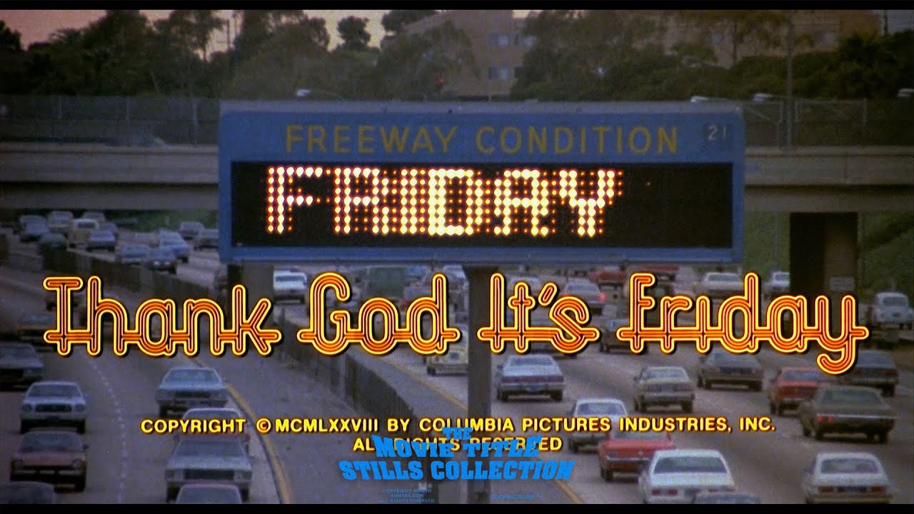 Thank God It's Friday (1978) title sequence