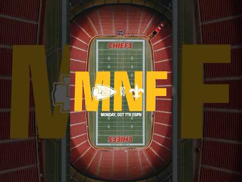 It's MONDAY NIGHT FOOTBALL in KC 😍