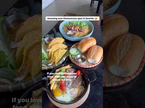 You need to try this new Vietnamese spot called Ong Lam Bistro in Seattle! #seattlefoodie #seattle