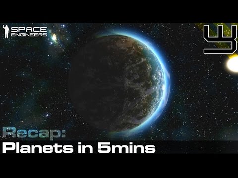 Space Engineers - Everything about planets in 5mins.. (almost)