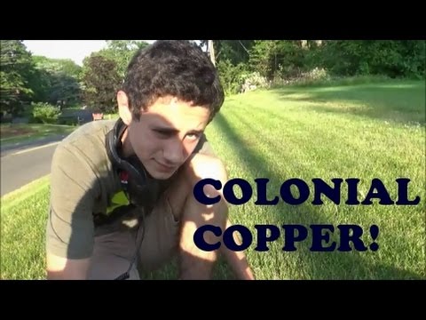 COLONIAL TREASURE HUNTING AT 1700'S HOMES IN CT Metal Detecting 2016!