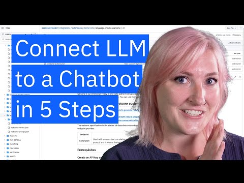 Connecting Large Language Models to Chatbots in Under 10 Minutes