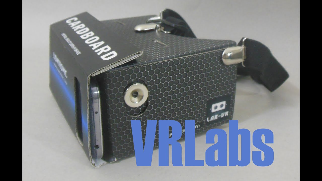 VRLabs High Quality Google Cardboard I/O 3D Virutal Reality Headset DIY Oculus Rift