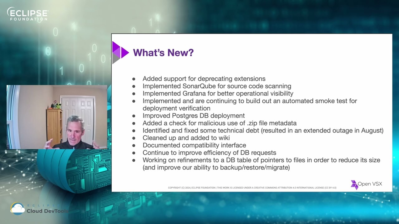 Recent Activity, Trends, and Priorities at Open VSX