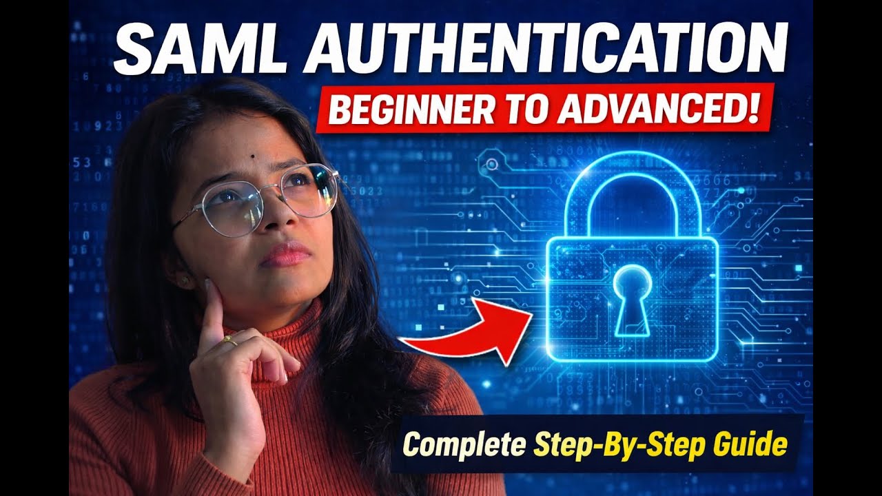 SAML Authentication Explained 🔐 | Complete Beginner to Advanced Guide (SSO Tutorial)