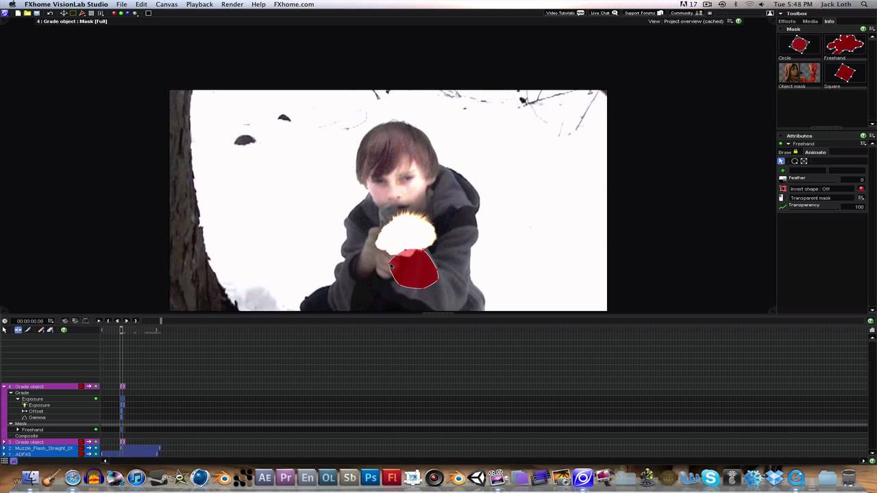 VisionLab Tutorial - Muzzle Flares