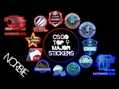 Steam Community :: Video :: CS:GO Top 9 Major Stickers