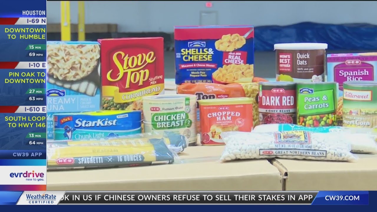 Salvation Army of Greater Houston gives away week's worth of food