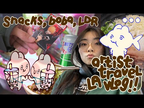 Artist Summer Travel Vlog 2023 Part 1