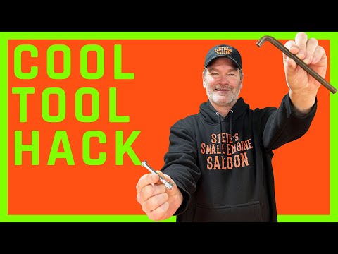 Awesome Allen Wrench \ Hex Key Trick If You Don't Have The Right One
