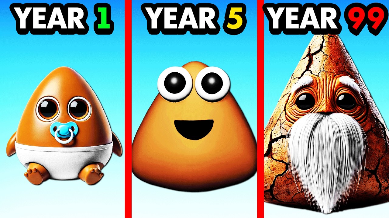 YEAR 1 vs YEAR 99 (Pou)