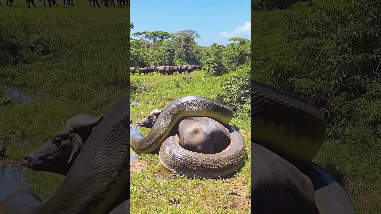 Top 5 Biggest Snakes with Insane Appetites! 🐍😱