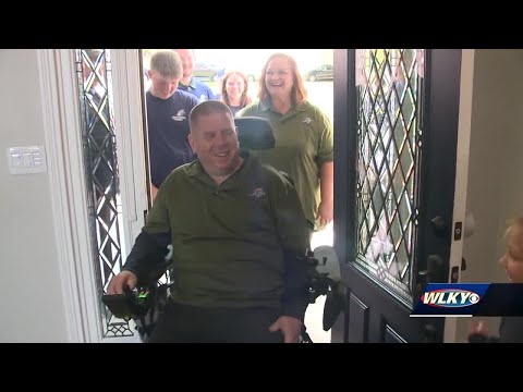 Former KY National Guard, JCPS Teacher gets 'smart home' through Tunnels to Towers Foundation