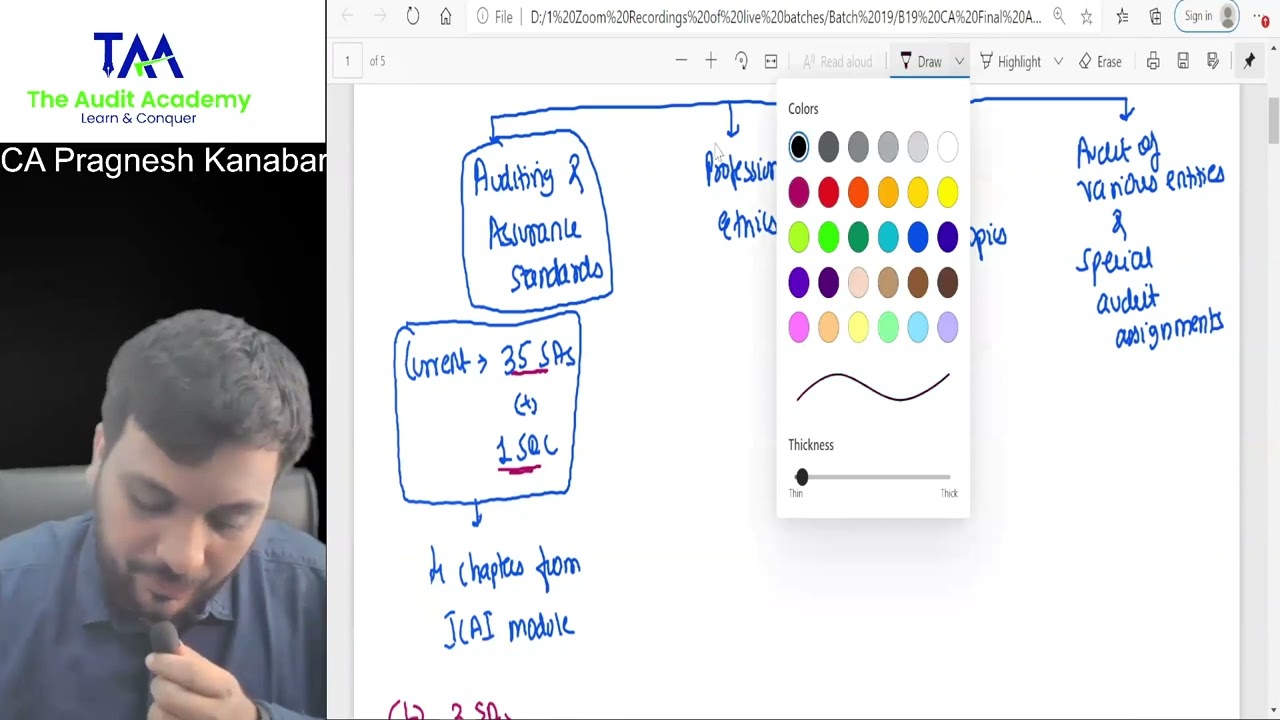 Lecture 1 | CA Final Audit | Regular Course | English