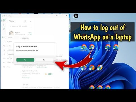 Cara Logout Whatsapp Di Komputer/Laptop