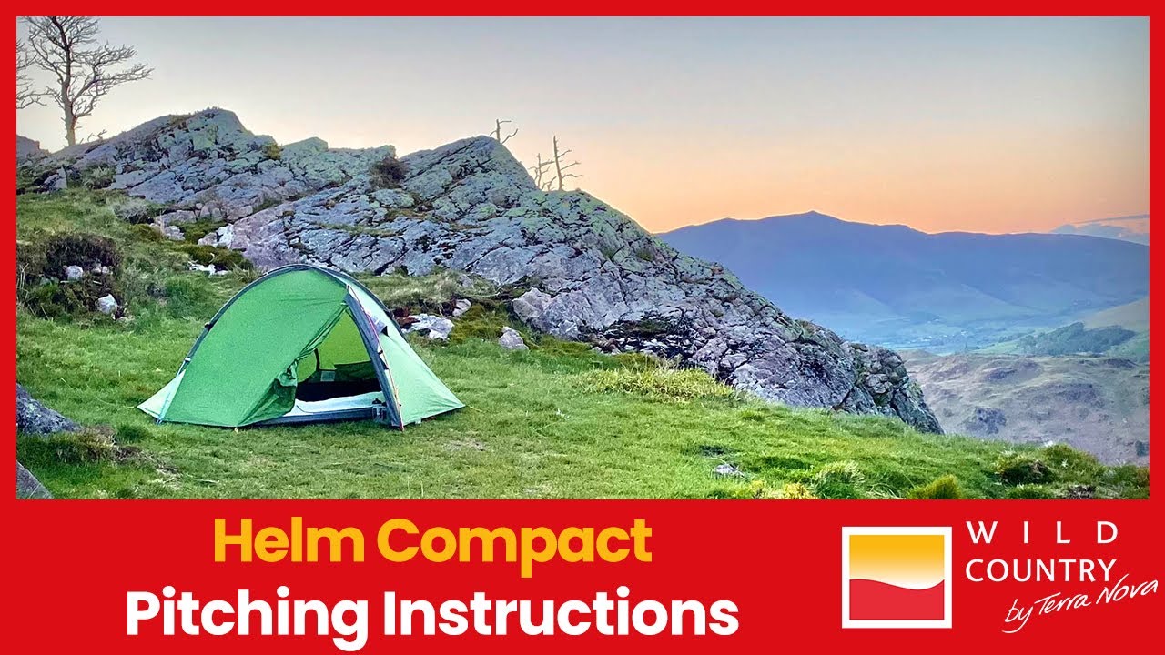 Helm 1, 2, 3 and Helm Compact 1, 2, 3 Tent Pitching Video | Wild Country