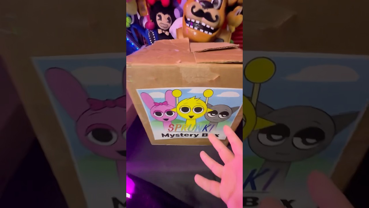 Sprunki Mystery Box 😧 #shorts #clawmachine #arcade #fnaf #sprunki