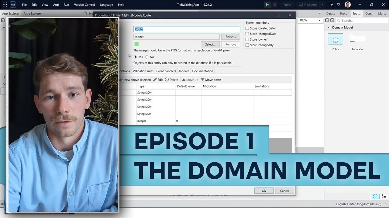 Mendix Low-Code Fundamentals - Creating The Domain Model