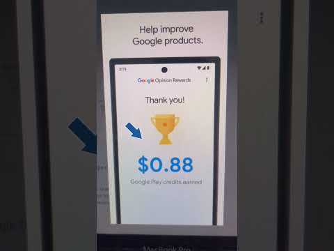 Google will pay you $1 every 20 seconds with Google Opinion Rewards.