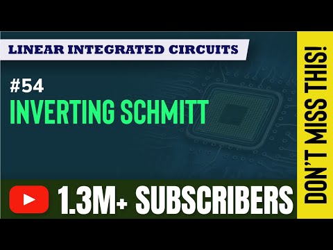 Inverting Schmitt Trigger | Non Linear Applications of Operational Amplifier | EXTC Engineering