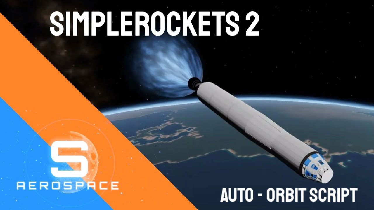 Automatic Orbit in SimpleRockets 2 |Vizzy Tutorial| Sentinel Aerospace