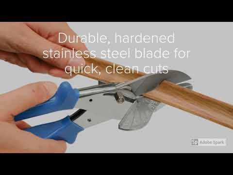 Best Multi Angle Quarter Round Cutter (Miter Shear Cutter) by Red Oak Tools