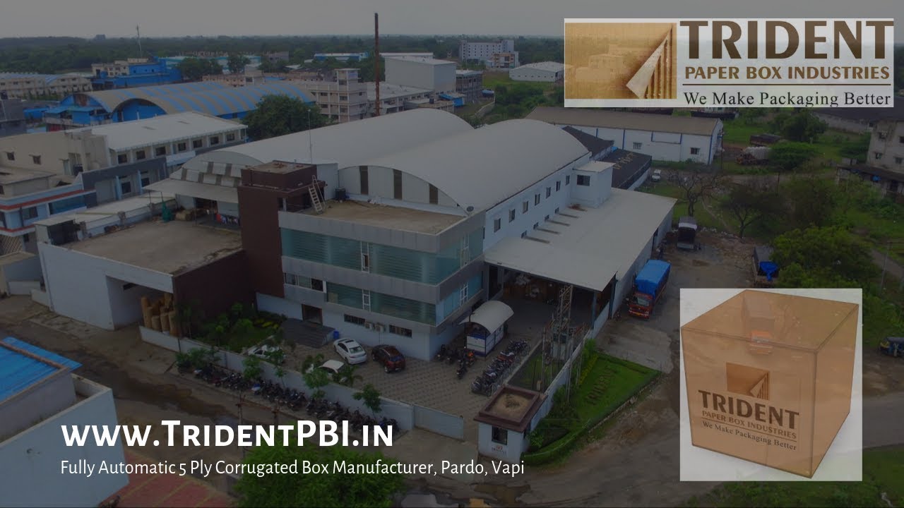 Trident Corrugated Box Manufacturer Exporter -  5 Ply Auto Plant in Pardi Vapi Gujarat