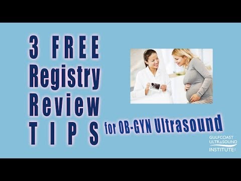 OB/GYN Ultrasound Registry Review- 3 Free Tips