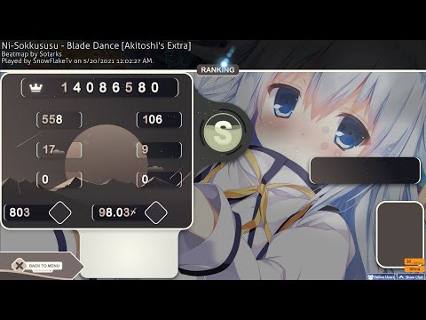 Steam Community :: Video :: Osu! - 181PP Blade Dance