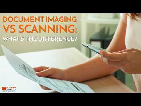 Document Imaging vs Scanning: What's the Difference?