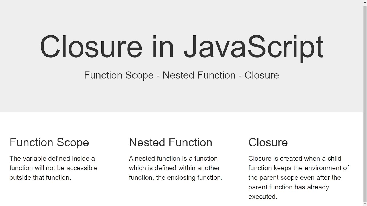 JavaScript Closure Tutorial - with examples, DIY task and GitHub Link