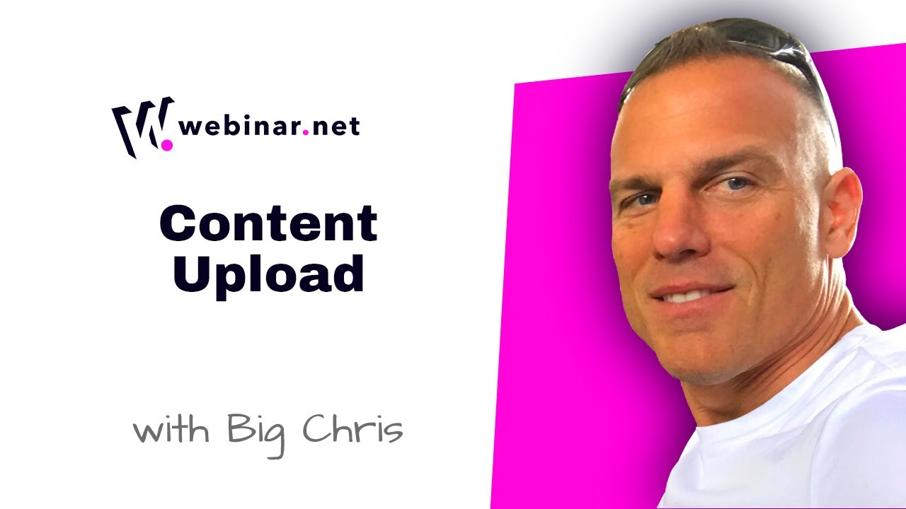 How to Upload Content to your Webinar | Webinar.net tutorial