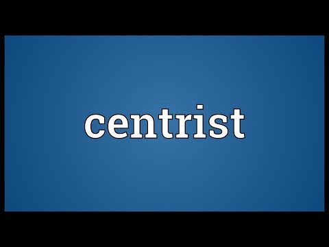 Centrist Meaning