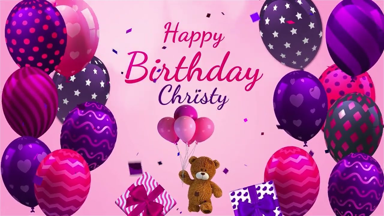 Happy Birthday Christy | Christy Happy Birthday Song