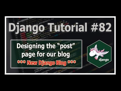 Learn Django 3 Blog Designing the BlogPost Page | Python Django Tutorials In Hindi 82 - Mind Luster